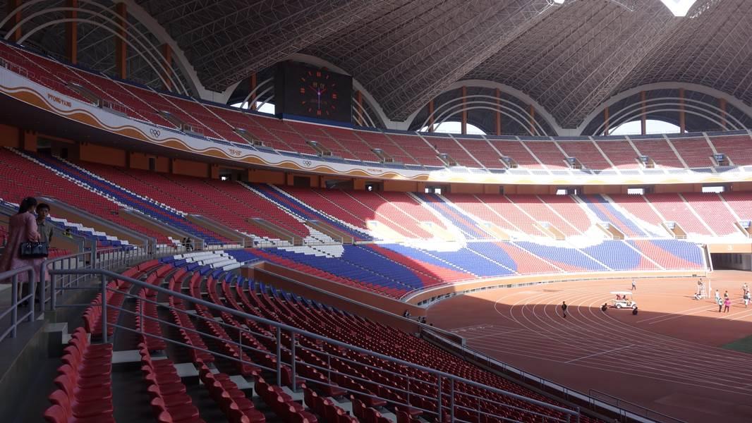 Inside Rungrado May Day Stadium