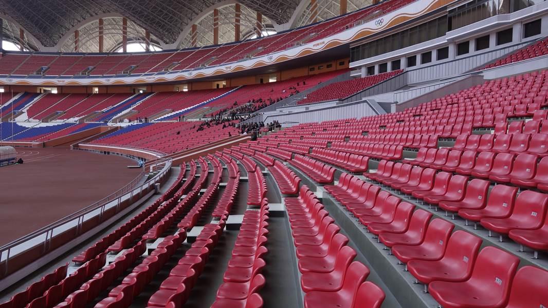 Inside Rungrado May Day Stadium
